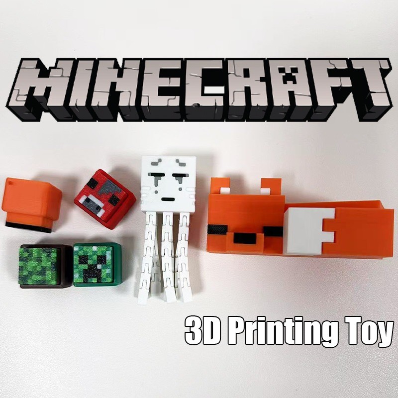 Minecraft 3D Printed Toy Game Collectibles Toys Kid Gift Car Desktop ...