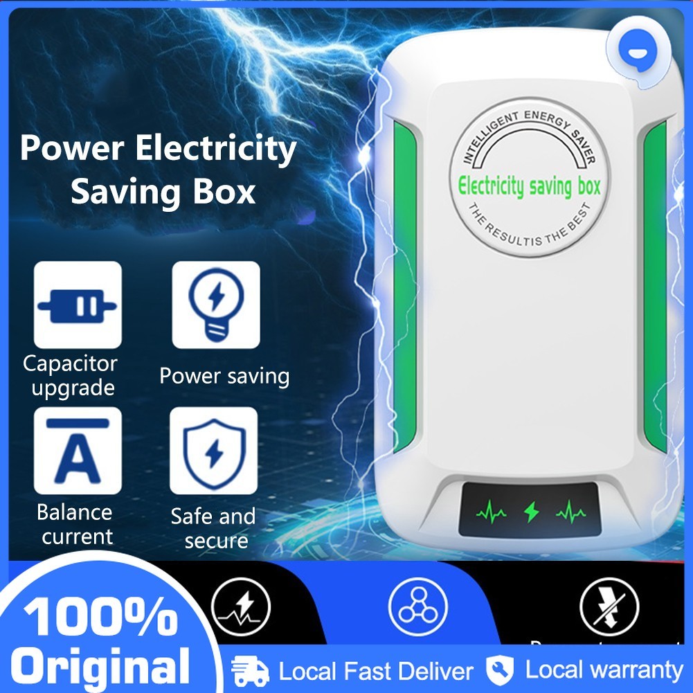 Smart Power Saver Device Voltage Stabilizer & Surge Protector Reduce ...