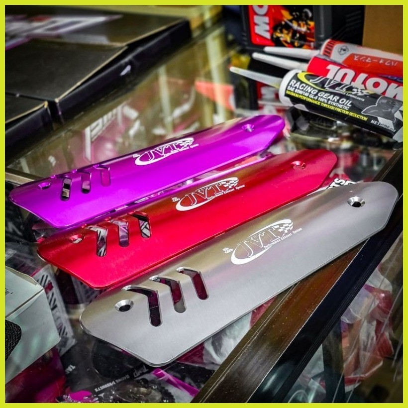 A1 [With FREE CNC Bolts] JVT Alloy Heat Guard (JVT Pipes ONLY) | Shopee ...