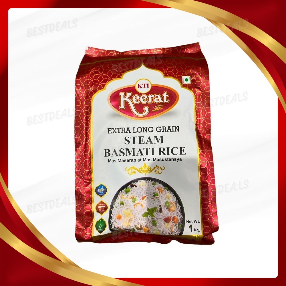 Keerat Steam 1kg extra long grain-Basmati Rice. / Noomi Shirataki Dried ...