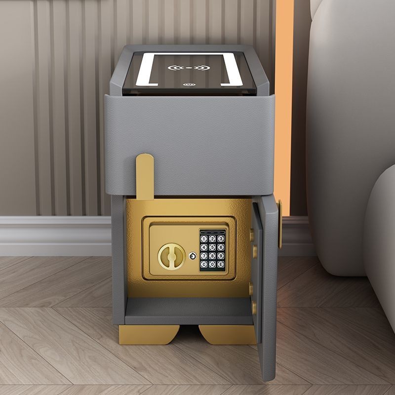 Smart Bedside Table Safe Integrated Cabinet Small Ultra-Narrow Simple ...