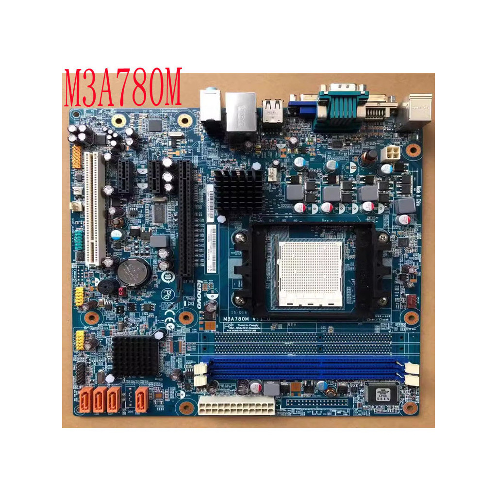 Lenovo AM3 Motherboard M3A780M Lenovo 760 Motherboard M3A760M CM3A76ME Motherboard DDR3 | Shopee ...
