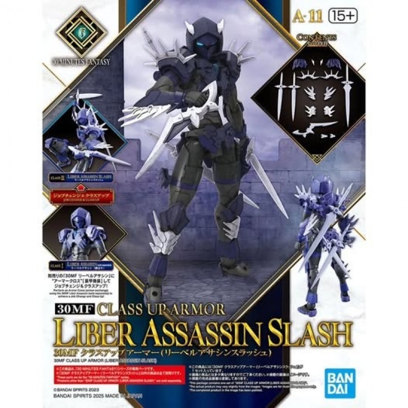 Bandai 30MF Class Up Armor (Liber Assassin Slash) | Shopee Philippines