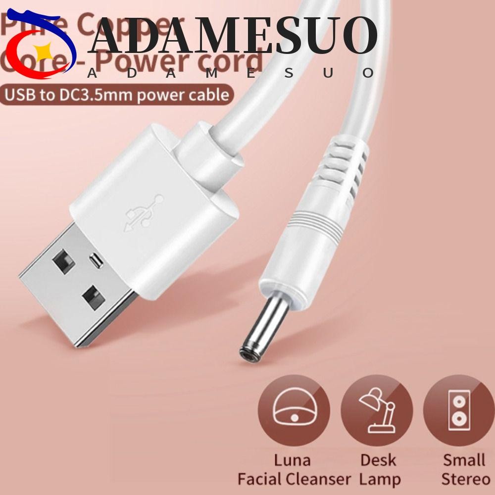 ADAMESUO Usb To Dc 3.5mm Cable Adapter Cable Usb To Dc 3.5MM USB ...