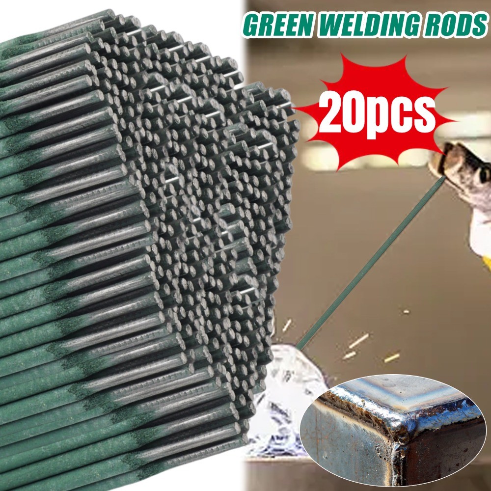 Low Melting Point 2mm Carbon Steel Weld Bar Stable Super Fine Green ...