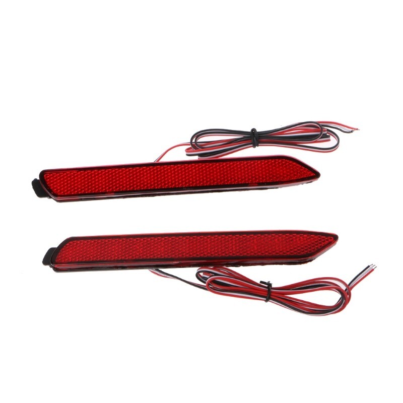ж-1 Pair Car 36 LED Rear Bumper Reflector Lamp Tail Brake Stop Light ...