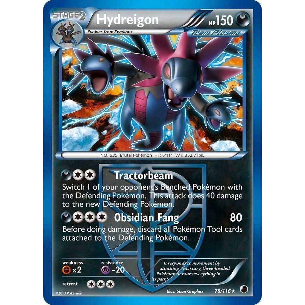 Pokemon Hydreigon 78 Pokemon Plasma Freeze | Shopee Philippines