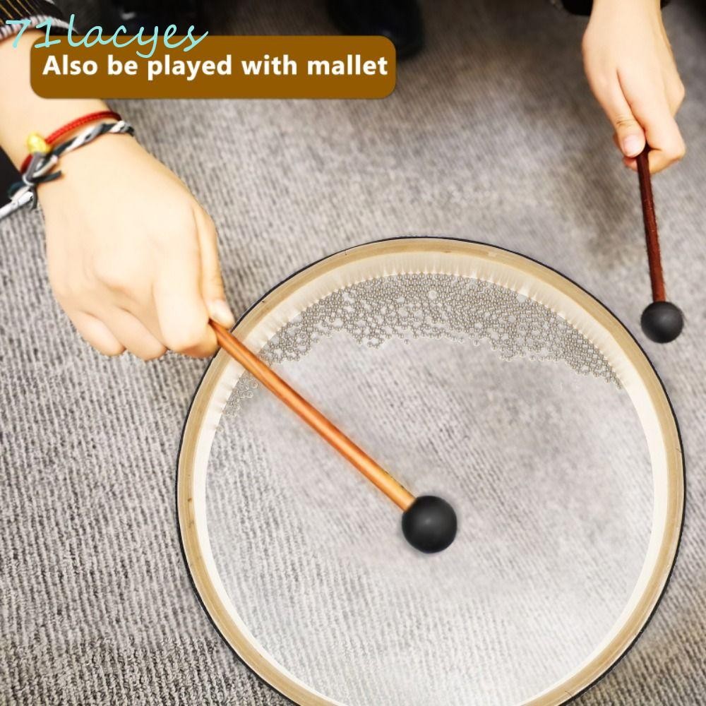 LACYES Wave Drum, Double Sided The Sound of The Sea Ocean Drum ...
