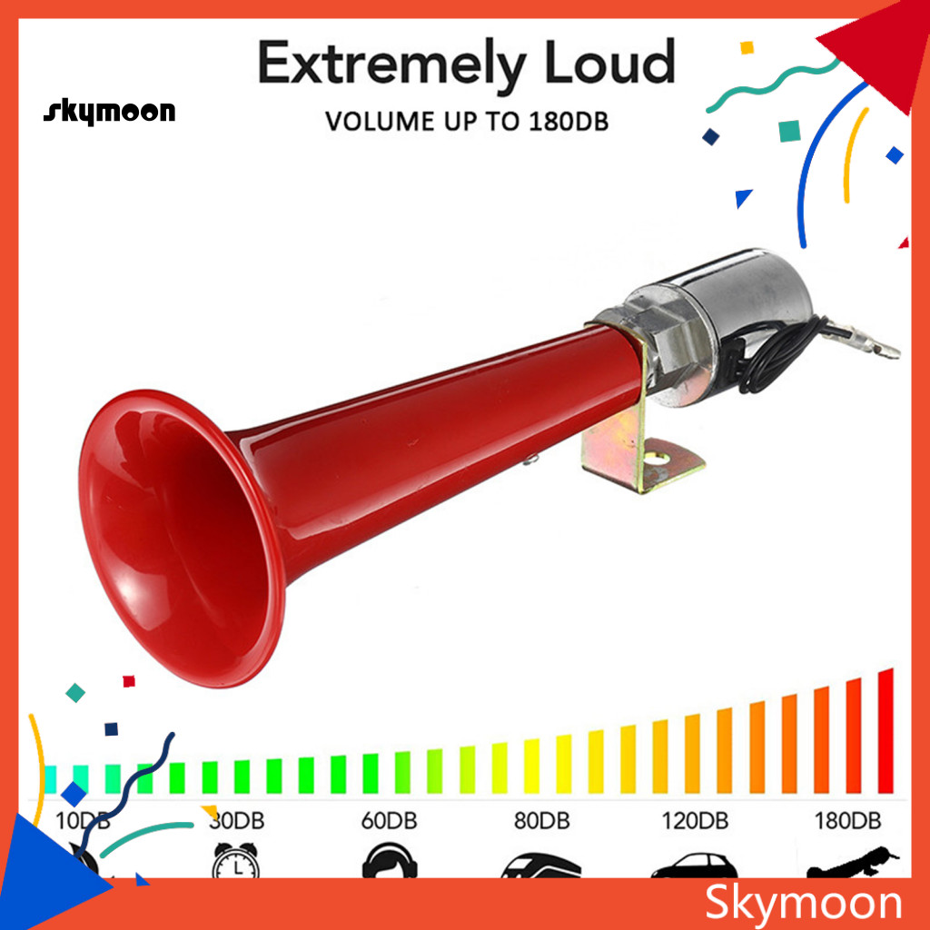 Skym* Accessory Electric Trumpet for Car Car Loud Single Trumpet High ...