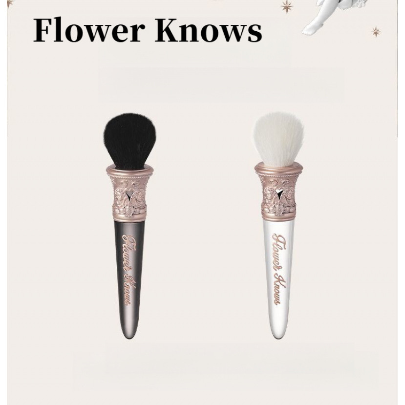Flower Knows Little Angel Blush Dot Color Brush Wool Uniform Powder ...