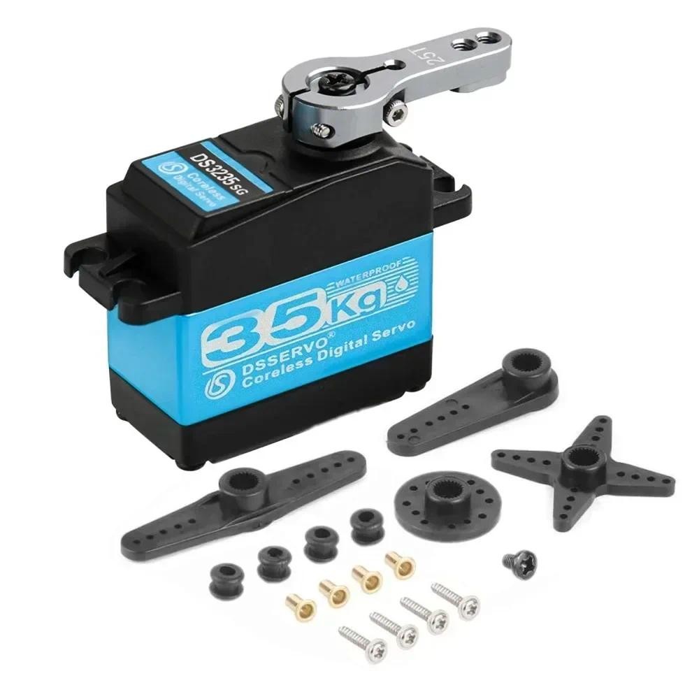 1X 35kg high torque Coreless motor servo Metal gear digital and Stainless Steel gear servo ...