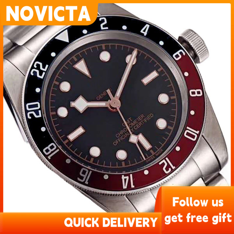 TUR Men's Quartz Watch Small Red Flower Luminous Watch | Shopee Philippines