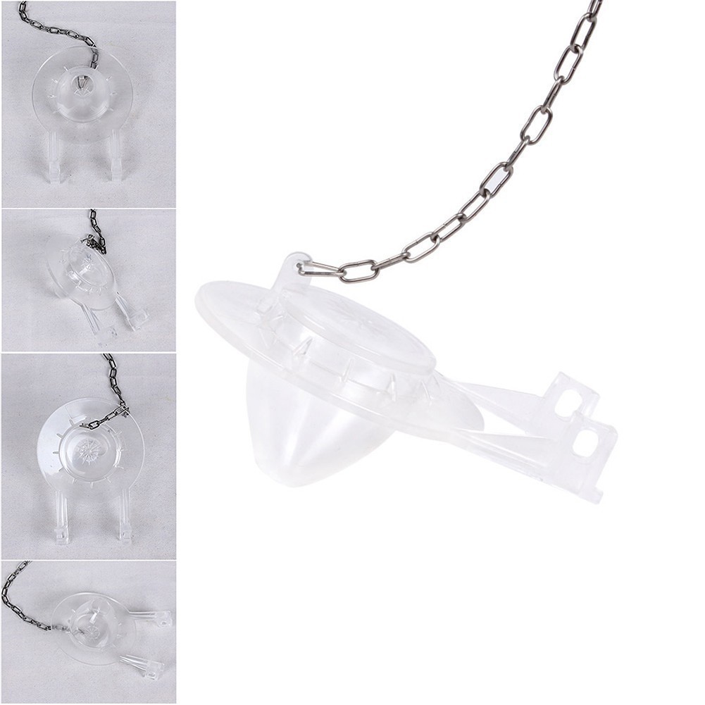 ⭐ READY STOCK⭐ Toilet Drain Valve Flush Replacement Rubber Flapper ...