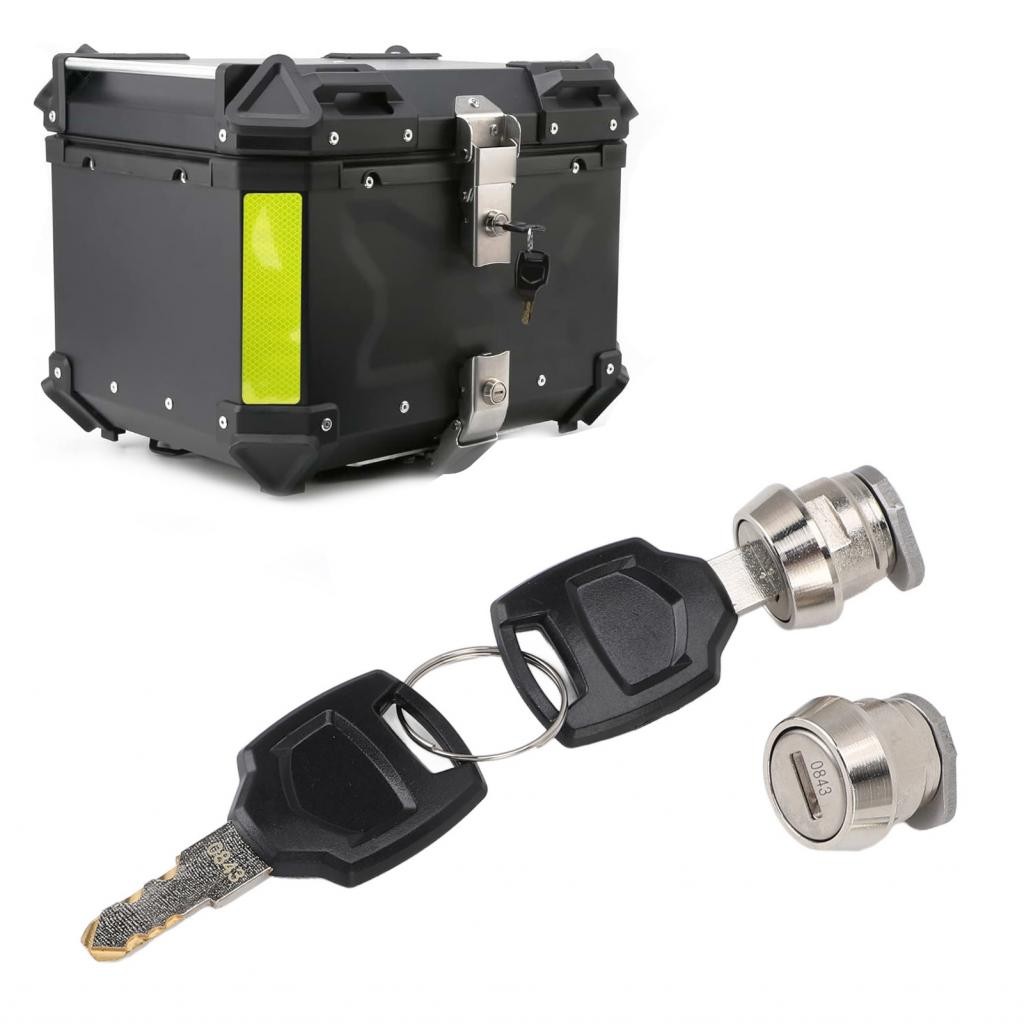 Motorcycle Top Box Lock Cylinder Core Plug and Keys for 25L 32L 36L 40L ...