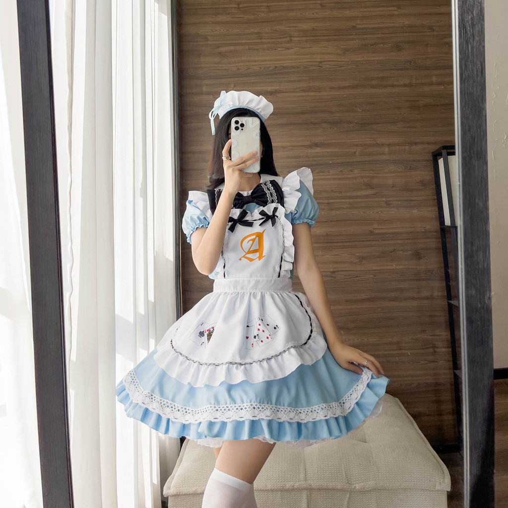 Japanese Anime cos Clothing Alice in Wonderland Series Playing Cards ...