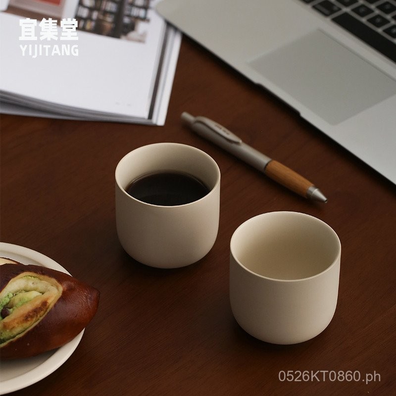 Tea Cup Home Use Ancient Style Water Cup Simple Ceramic INS Restaurant ...