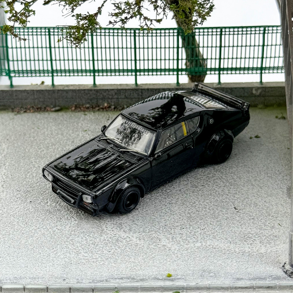 INNO 1: 64 NISSAN NISSAN 2000 GTR KPGC110 Black Alloy Car Model ...