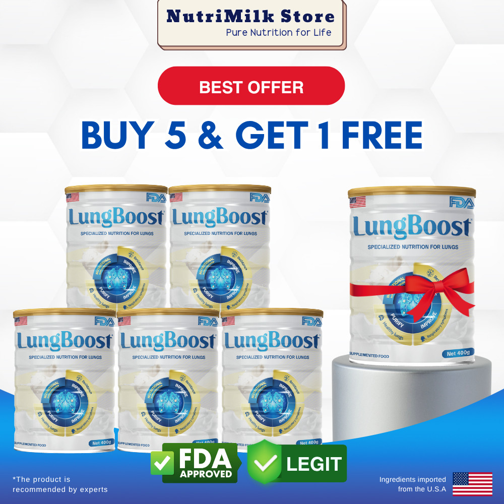 Lung Boost Colostrum Milk 400g - Advanced Lung Cleanse for Urban ...