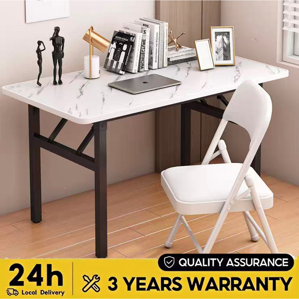 Foldable Table Desk For Dining Computer Study Desk Wooden Table ...