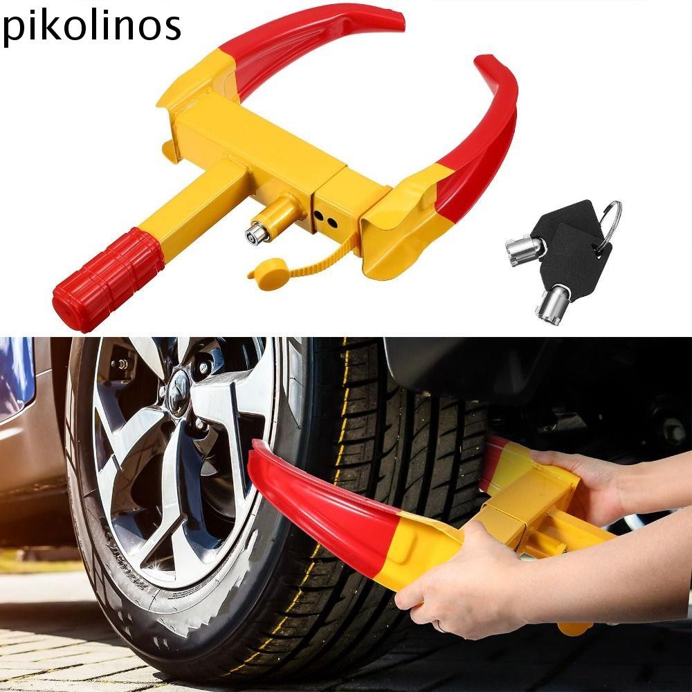PIKOLINOS Tire Lock, Heavy Duty Portable Anti-Theft Lock, Accessory ...