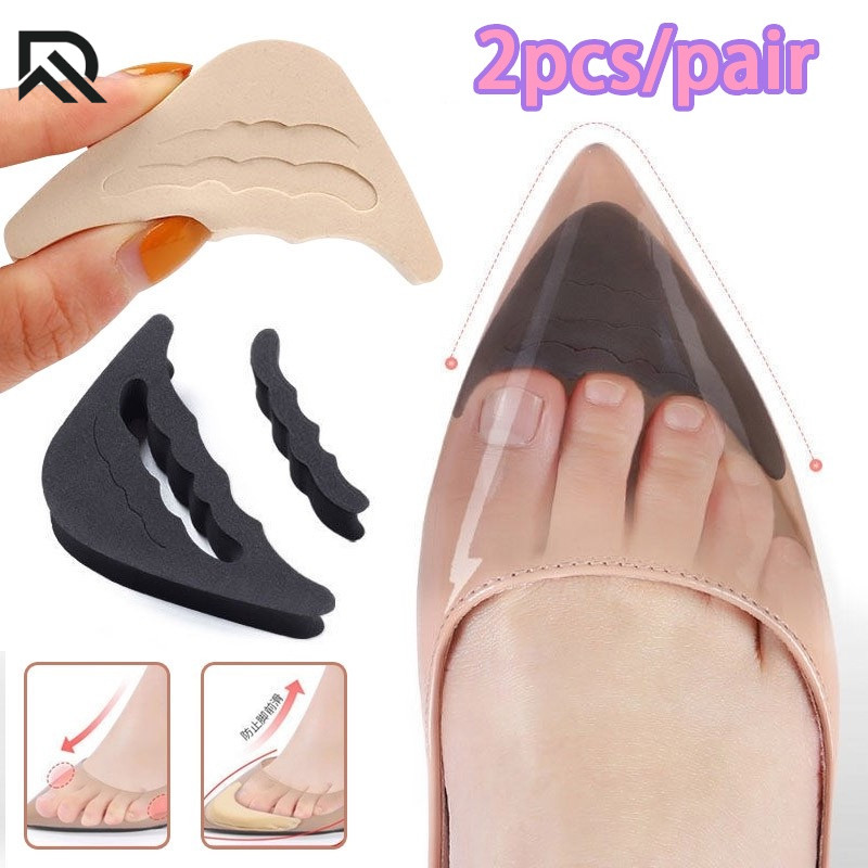 1 Pair Soft Foam Insole High Heel Shoes Pad Cushion Forefoot Insert Toe ...