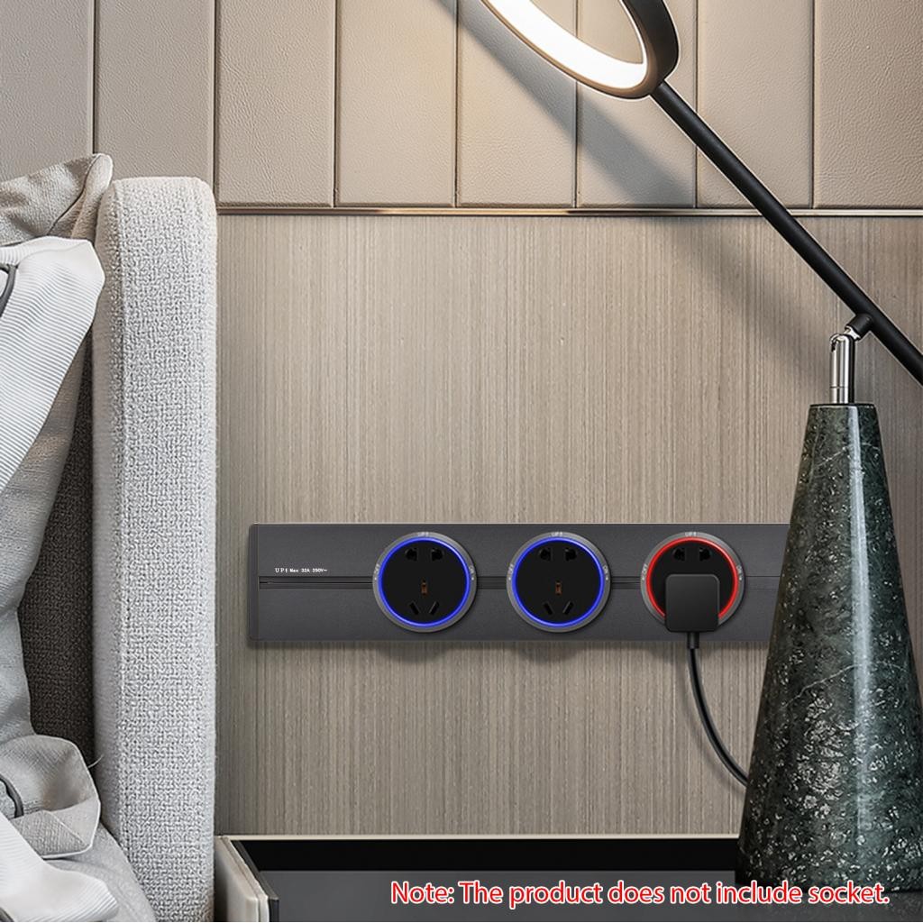 Ooidshop Socket Track System Easy to Install for Home and Office Use ...