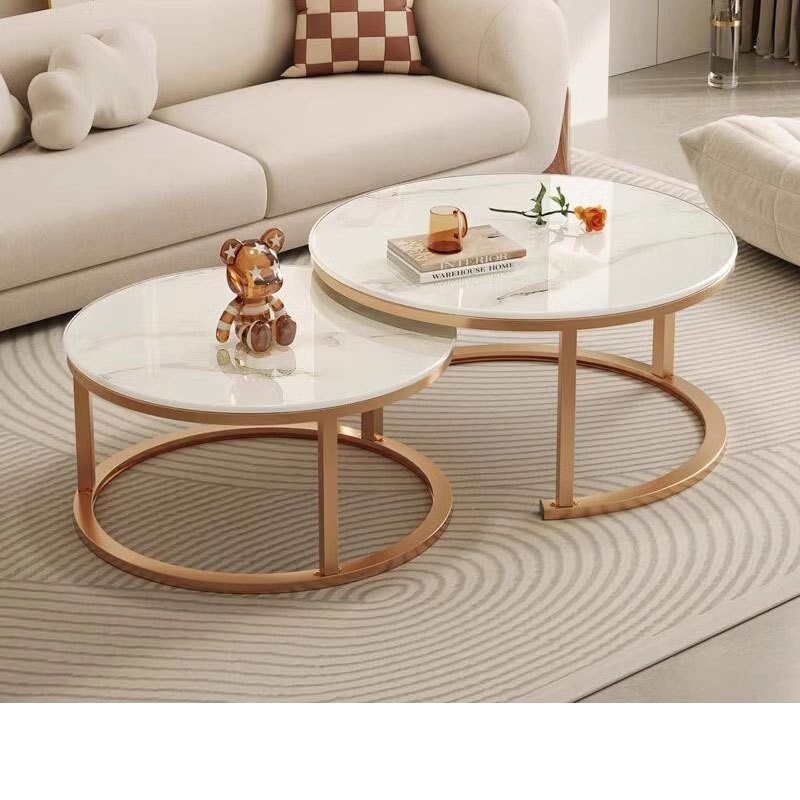 ins Mini Glass Table Coffee Table Internet Celebrity Living Room Light ...