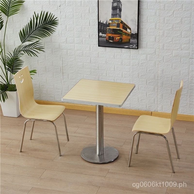 Dining Table Dining Chair Dining Table Chair Restaurant Canteen Noodle ...