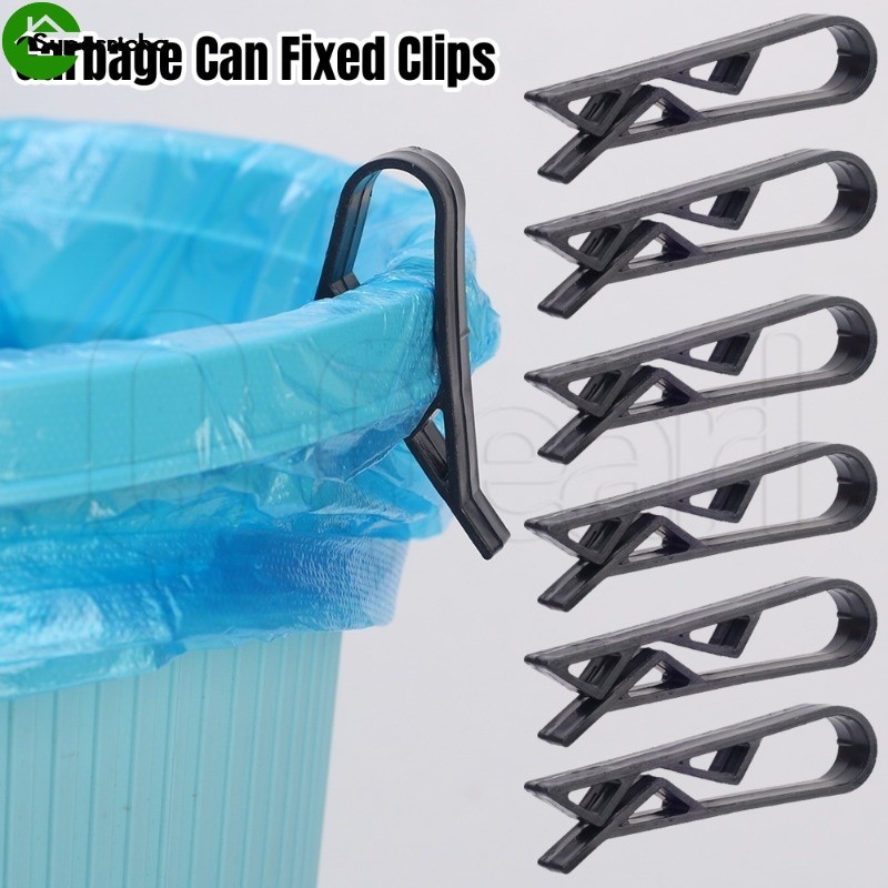2/10Pcs Multifunction Garbage Bin Fixed Clips / Rubbish Bag Anti-Slip ...
