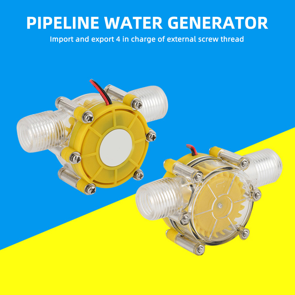 DC 5V/12V/80V Micro Hydro Generator DC Water Flow Generator Turbine ...
