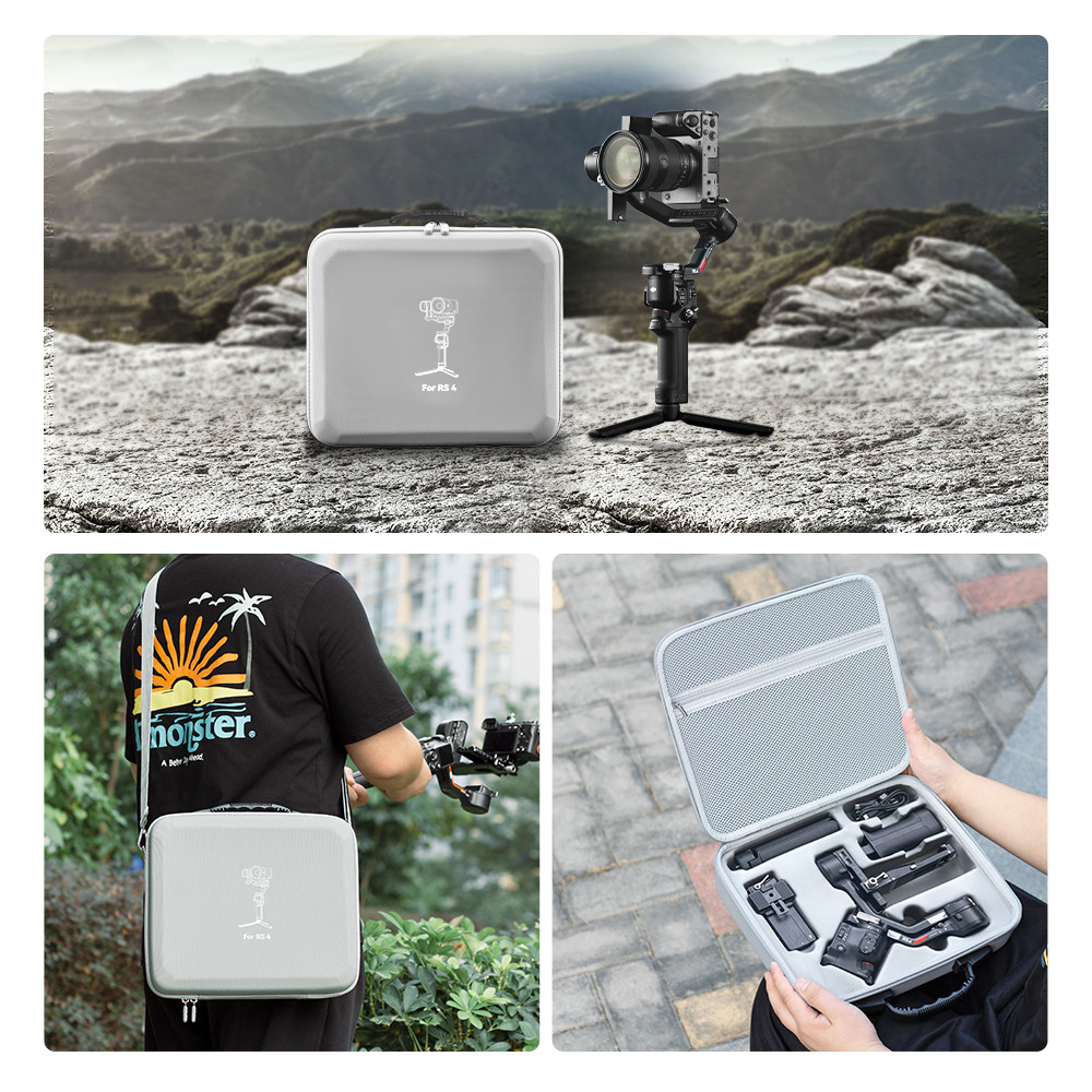Trendy All-in-One PU Gimbal Case DJI RS4 Compact Design with Full ...