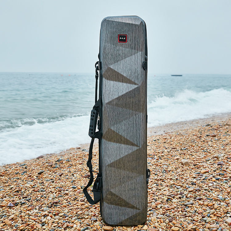 Hard Shell Flipper Bag PC Free Diving Fins Box Transport Case Dry Wet ...