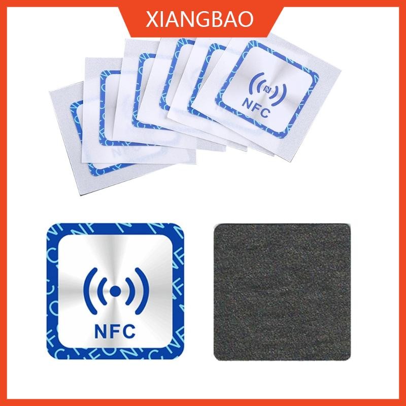 xiangbao 6PCS NFC Stickers Ntag213 Tags Anti Metal Sticker NTAG 213 ...