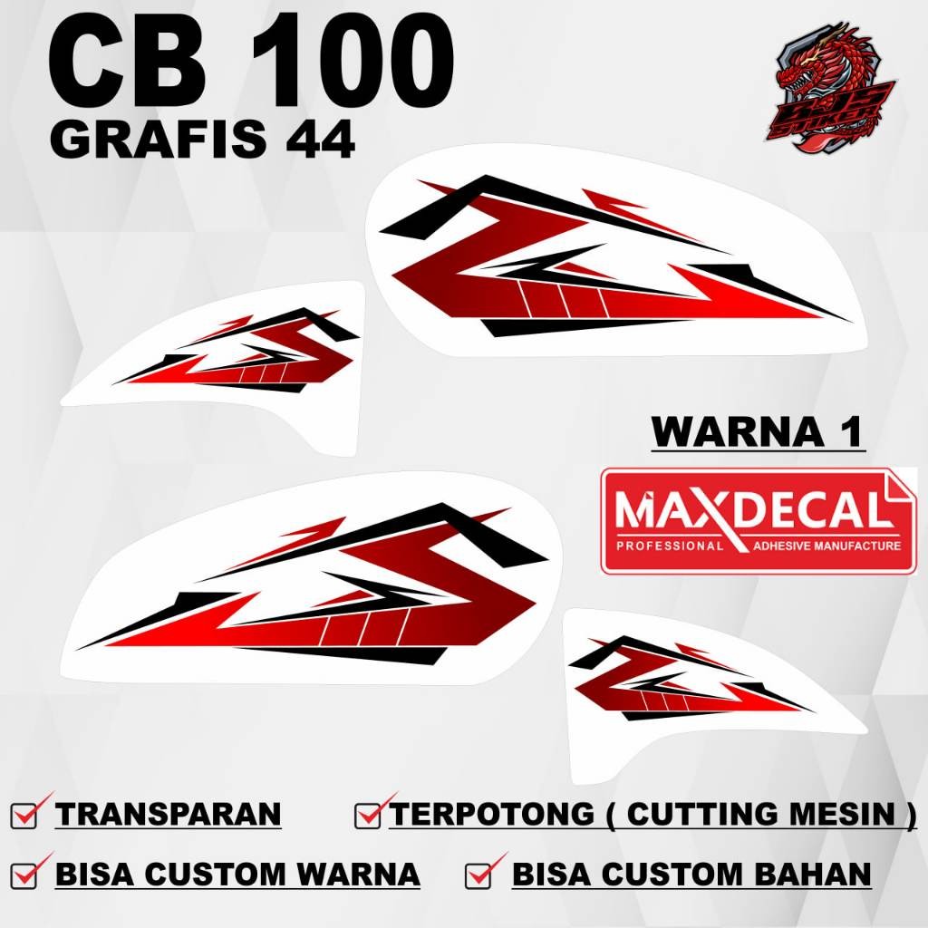 MESIN Honda CB 100 CB Glatik CB old g44 Sticker - Honda CB 100 CB ...