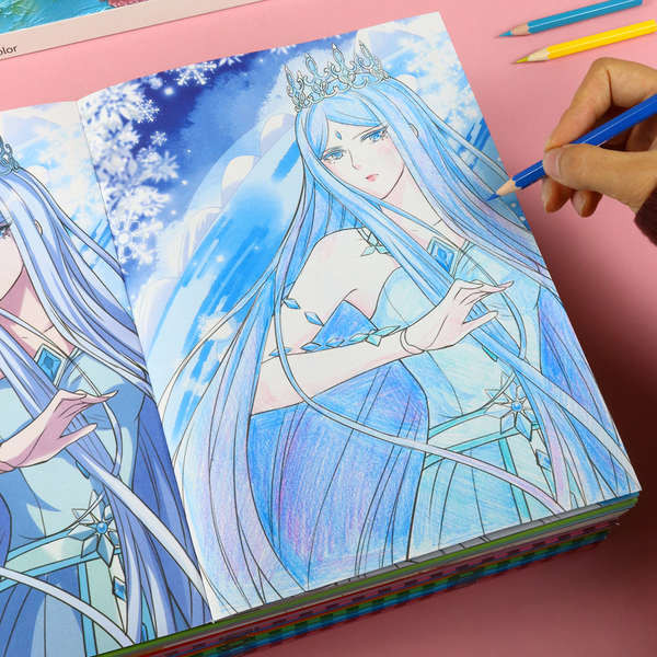 Princess Ye Luoli Coloring Drawing Book 3-6-8 Years Old Children ...
