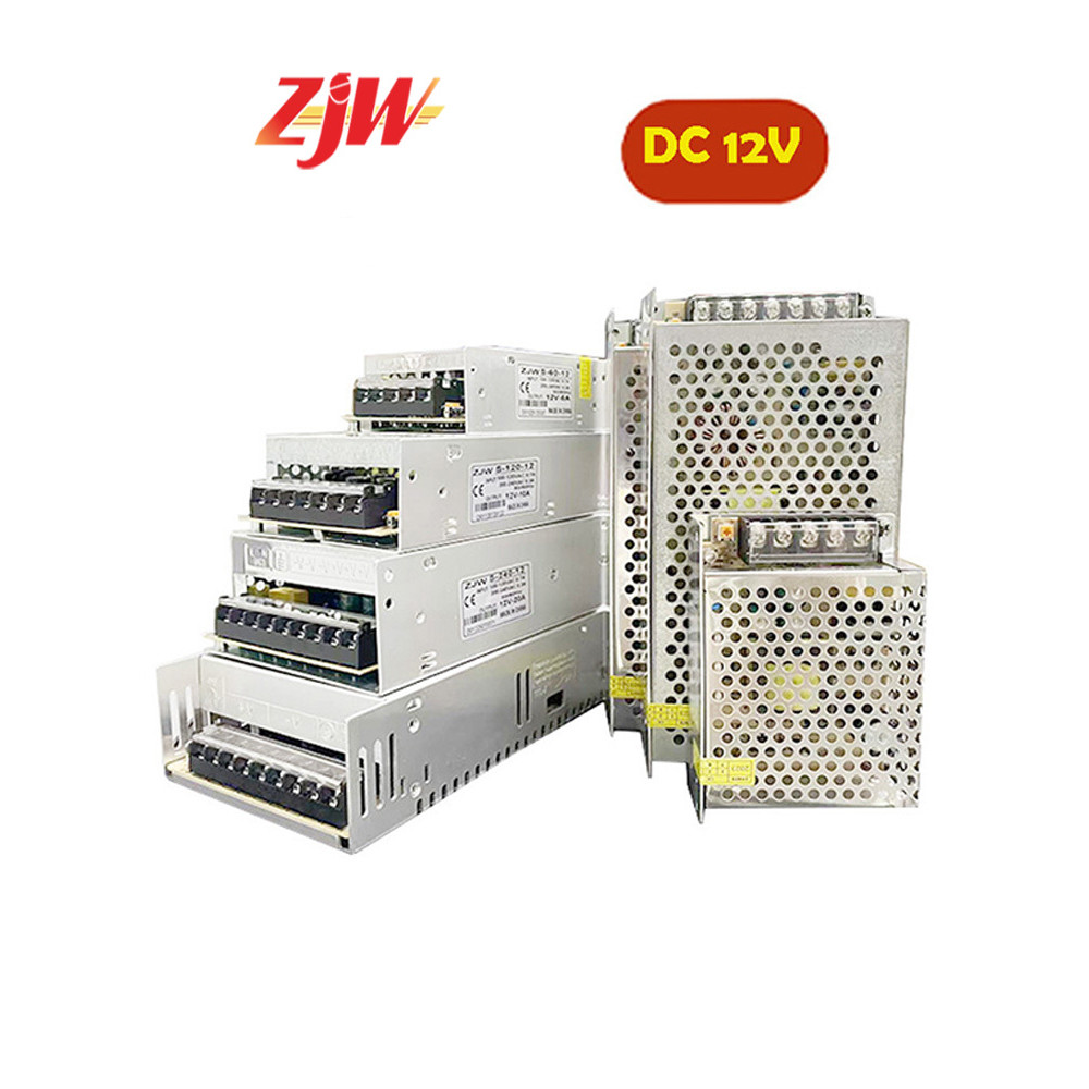 ZJW 12V 5A/10A/20A/30A /33A/40A Centralized Power Supply 12V Power AC ...