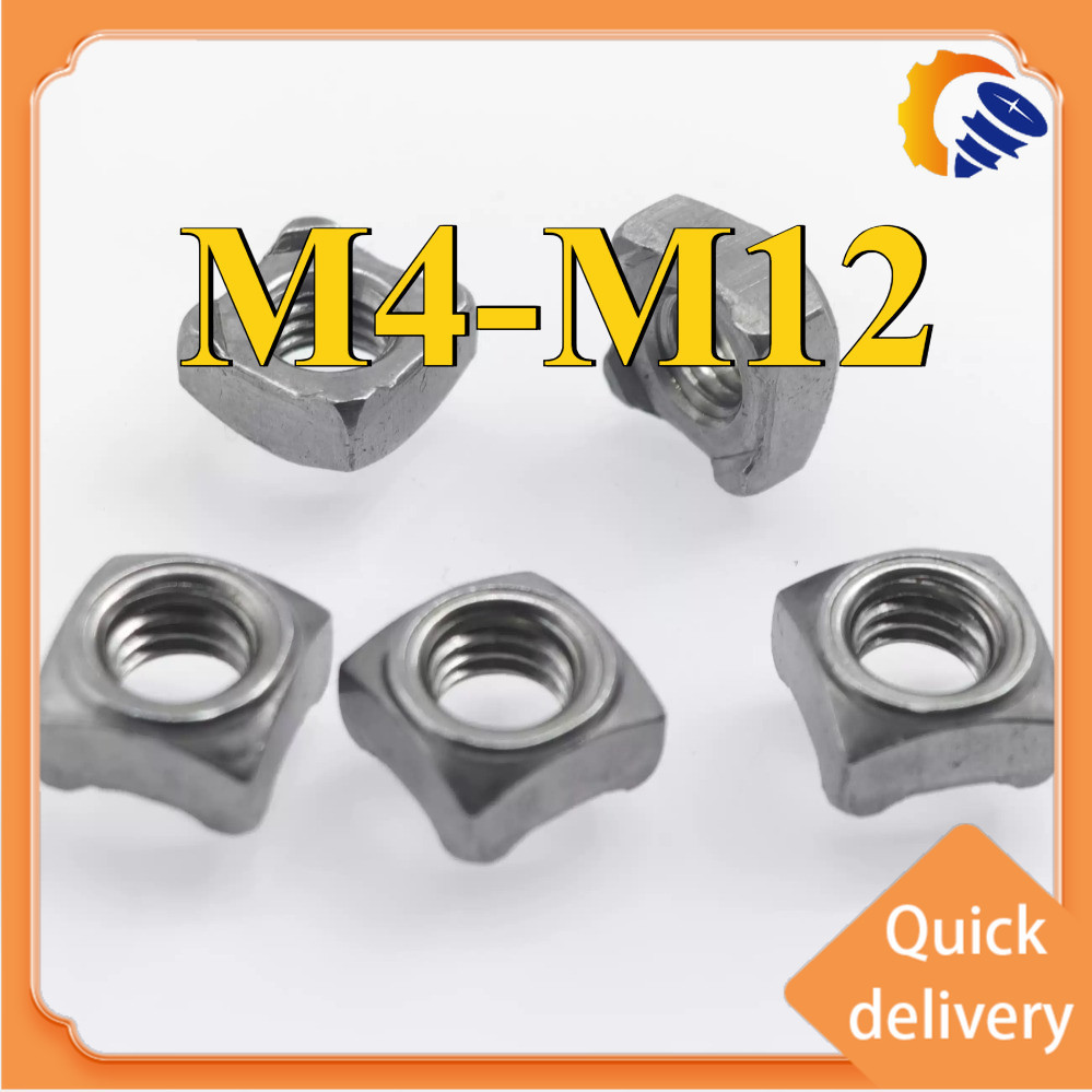 Square weld nut, Weld nut square,Welding nut,for Metal Fabrication ...