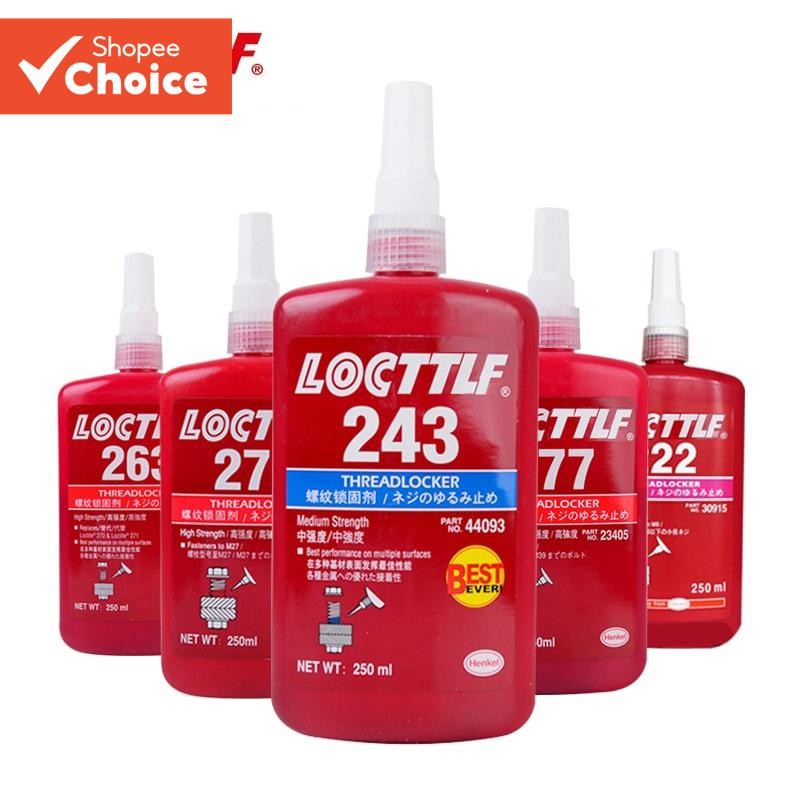 LOCTTLE Thread Locker Glue 50ml 243 263 2 72 Screw Metal Threadlocker ...