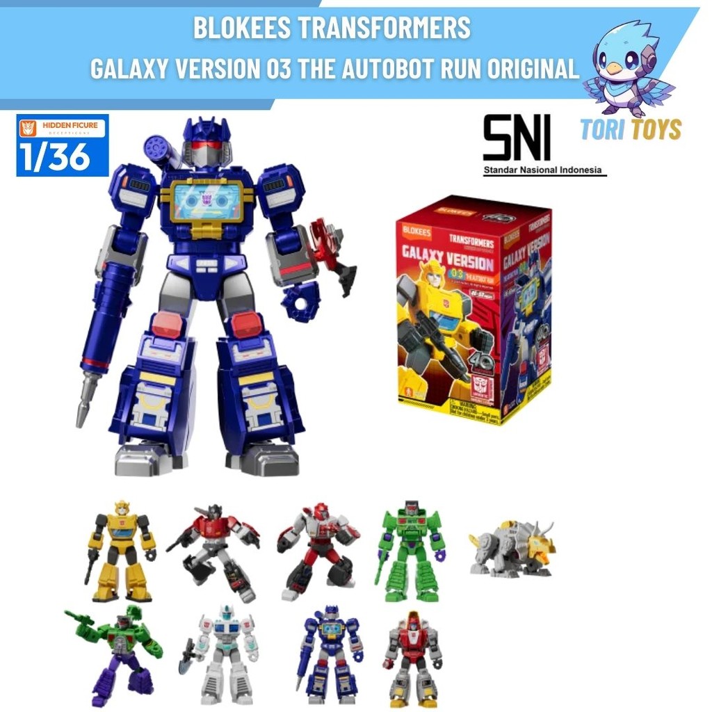 Blokees Transformers Galaxy Version Vol 3 GV03 Transformers The Autobot ...