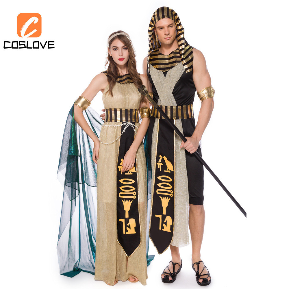Classic Style Cleopatra Cosplay Clothing Full Set Costume Outfits For ...