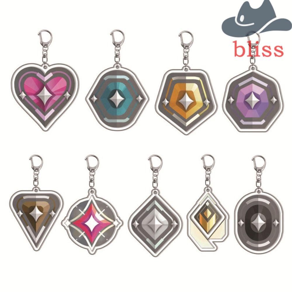 BLISS Ranking Level Keychains, Valorant Immortal Riot Games Keychains ...
