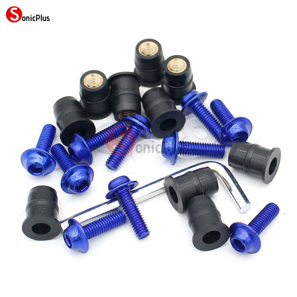 VISOR BOLTS YAMAHA NMAX/AEROX/ADV 10 PCS SET | Shopee Philippines