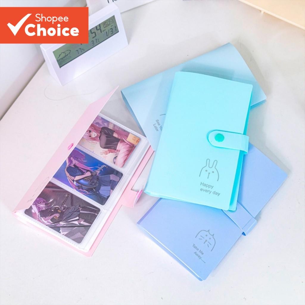 Solid Color Business Card Book Large Capacity 240 Card Slots Star ...