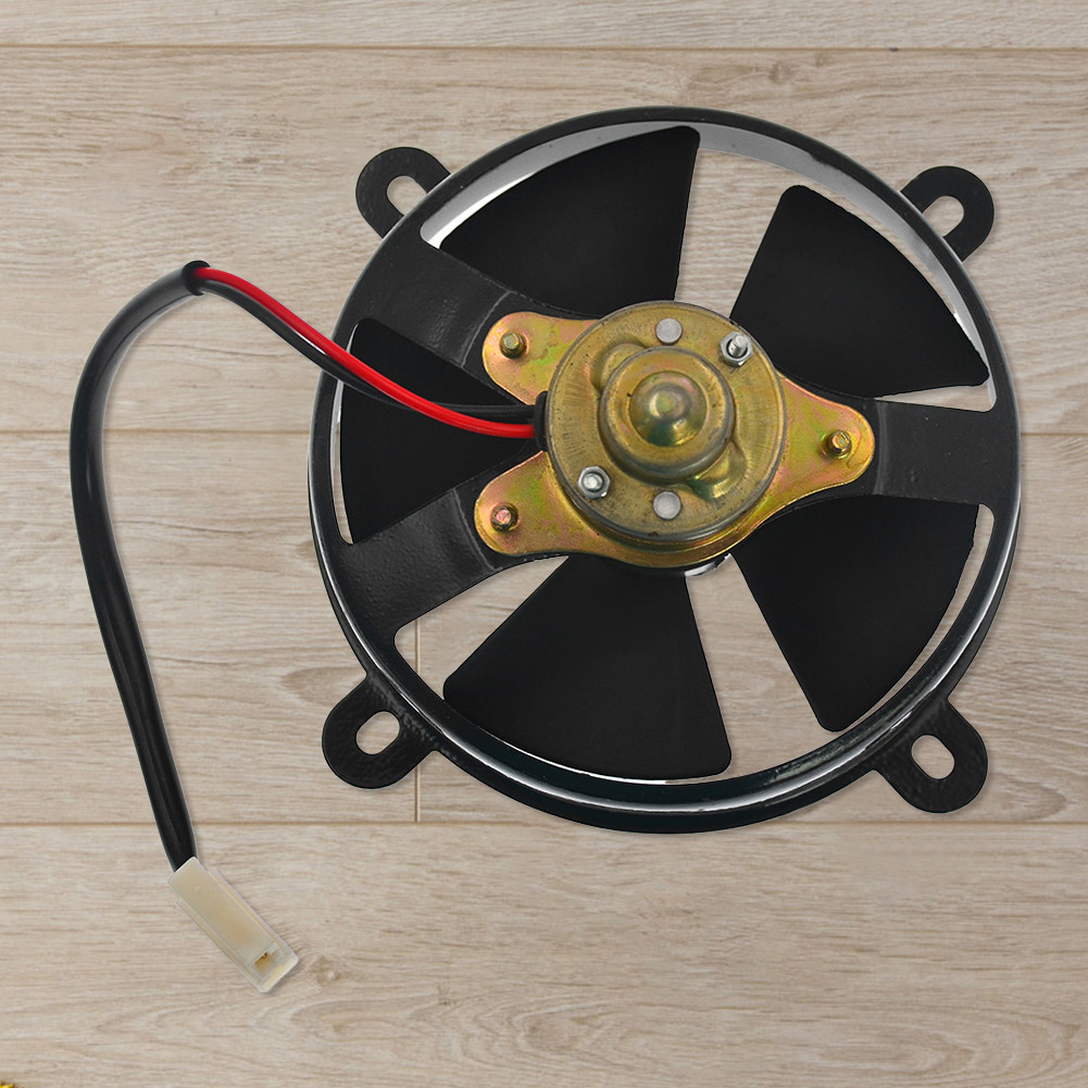 6 Inch 12V Motorcycle Electric Cooling Radiator Fan Motorcycle Water ...