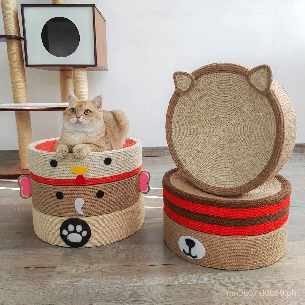 Non-Shedding Cat Bed Cat Scratching Board Sisal Cat Toy Cat Claw Board ...
