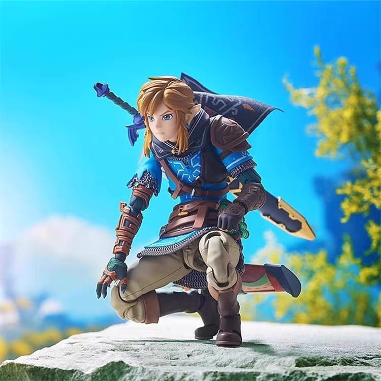 Figma 626 Link Action Figure The Tears Of The Kingdom Breath Collection ...