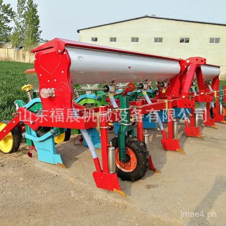 Four-Wheel Seeder Planting Machine Corn Ditching Fertilizing Planting ...