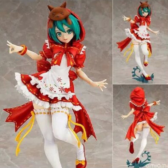 Hatsune miku Little Red Riding Hood Hatsune Girl Scallion Girl Little ...