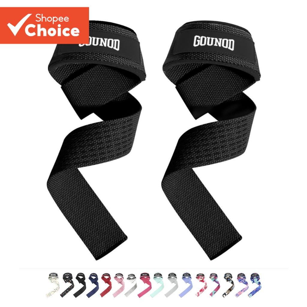 2Pcs Anti-Slip Silicone for Barbell Pull Up Hand Grips Training Wrist ...
