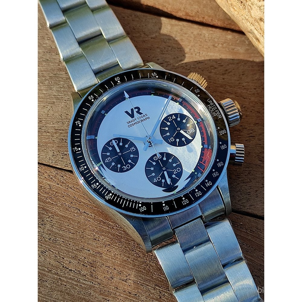 Vakuy Quartz Watch Sweep Second Replica Paul Newman Daytona Seiko VK63A ...